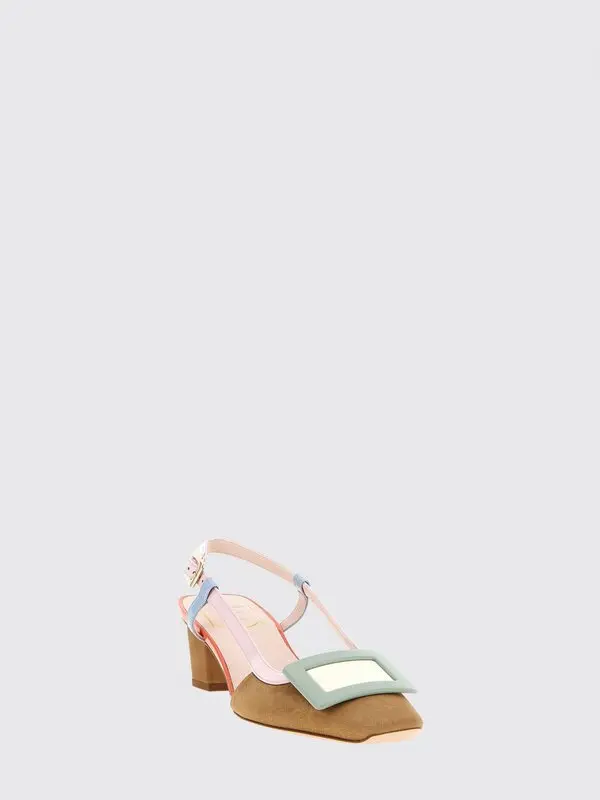 ROGER VIVIER Slingback Pumps With Buckle Detailing