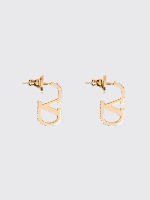 Valentino Garavani Logo Stud Earrings - Gold