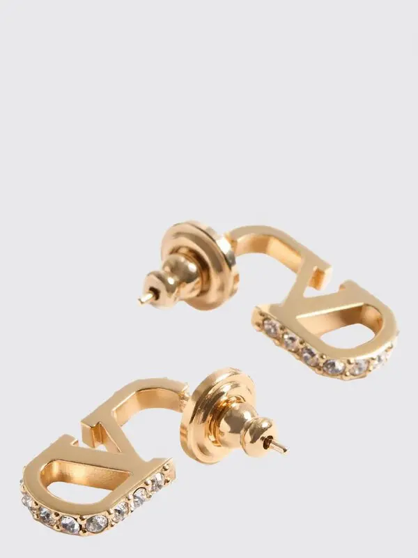 Valentino Garavani Logo Stud Earrings