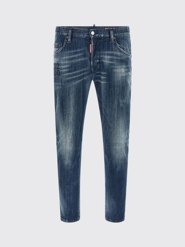 Dsquared2 Skater Slim Fit Distressed Stretch Denim Jeans