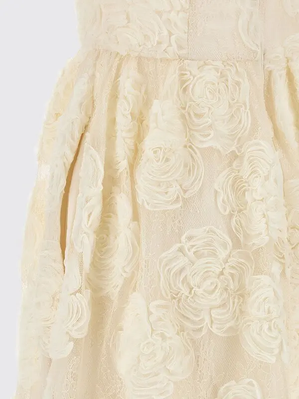 ROTATE BY BIRGER CHRISTENSEN Midi Dress - White