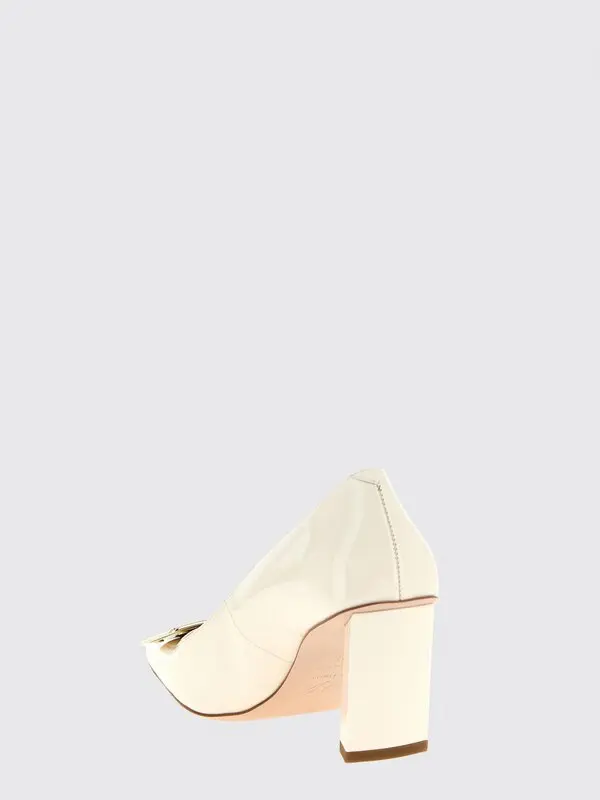 ROGER VIVIER Buckled Block Heel Pumps