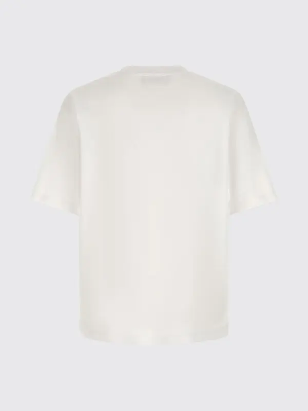 Dsquared2 Short-sleeved Cotton T-shirt With Contrast Graphic Print