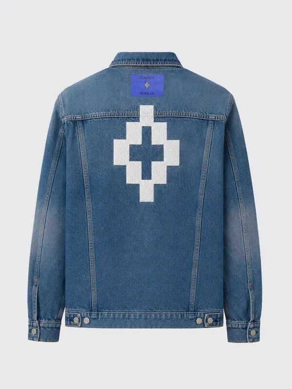 COUNTY OF MILAN Long-sleeved Monogram Print Shirt