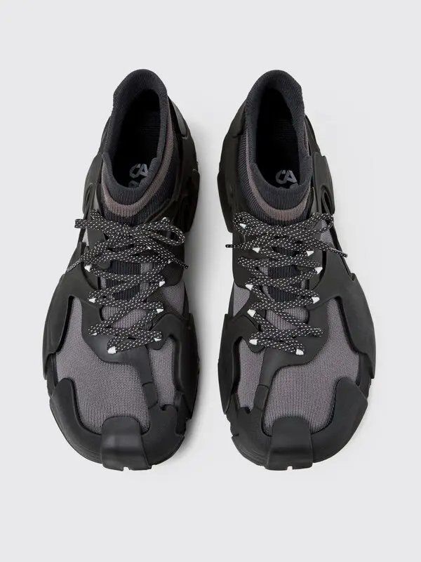 Camper Junya Watanabe X High-top Water-repellent Technical Fabric Trainers - Multicolor