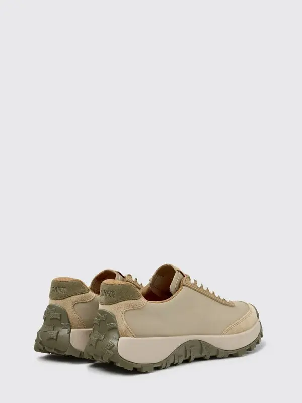 Camper Drift Trail Suede Low-top Trainers With Vibram Sole - Beige