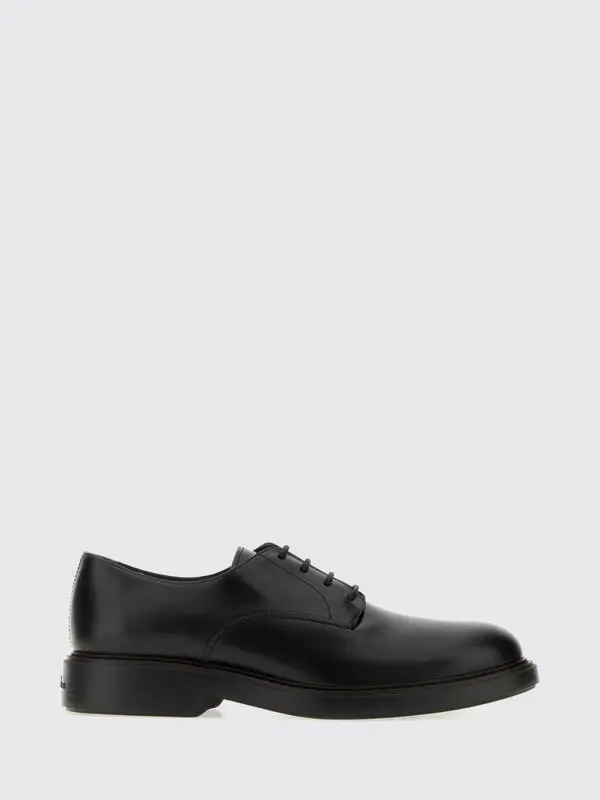 Hogan Leather Derby Shoes - Black