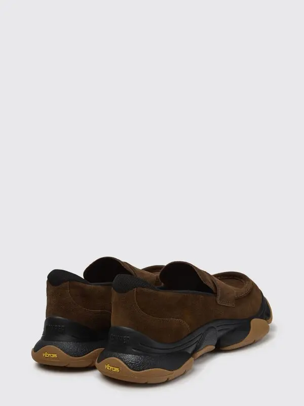 Camper Suede Loafers With Vibram Sole