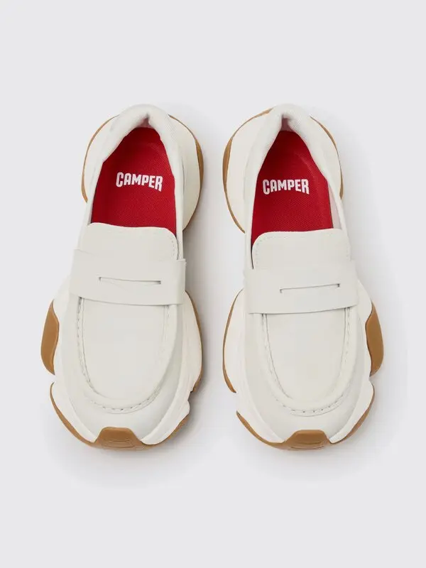 Camper Karst 2 Smooth Leather Loafers With Vibram Rubber Sole