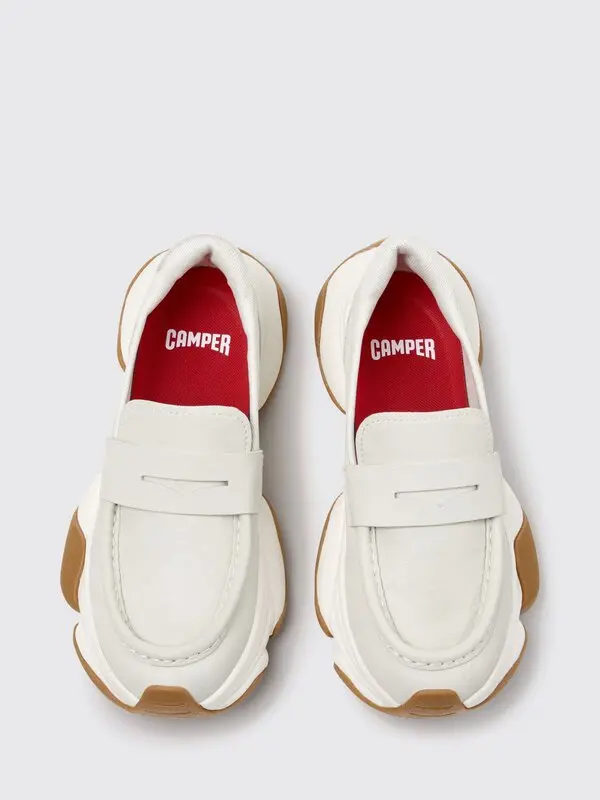 Camper Karst 2 Smooth Leather Loafers With Vibram Rubber Sole