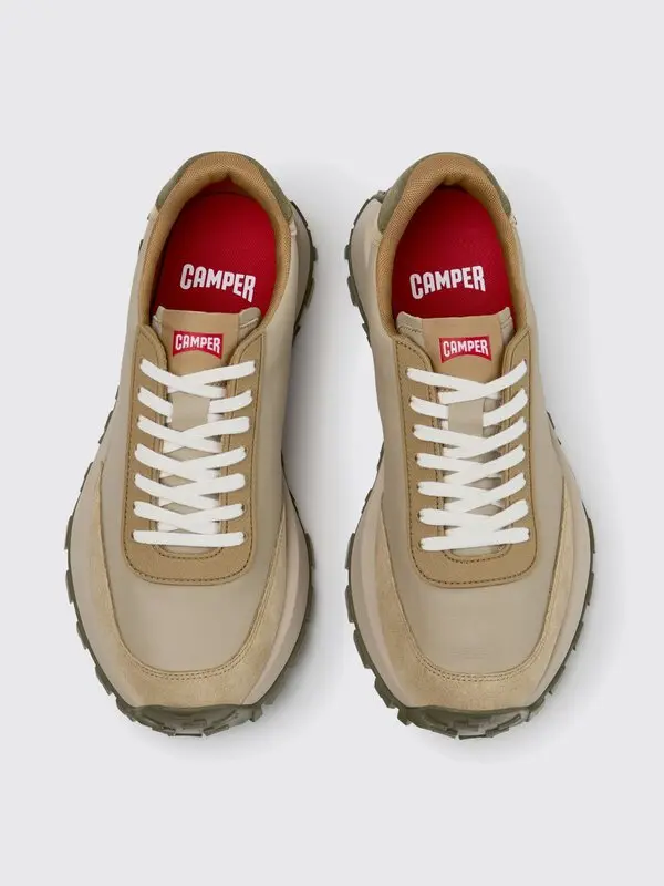 Camper Drift Trail Bi Leather Sneakers With Vibram Sole