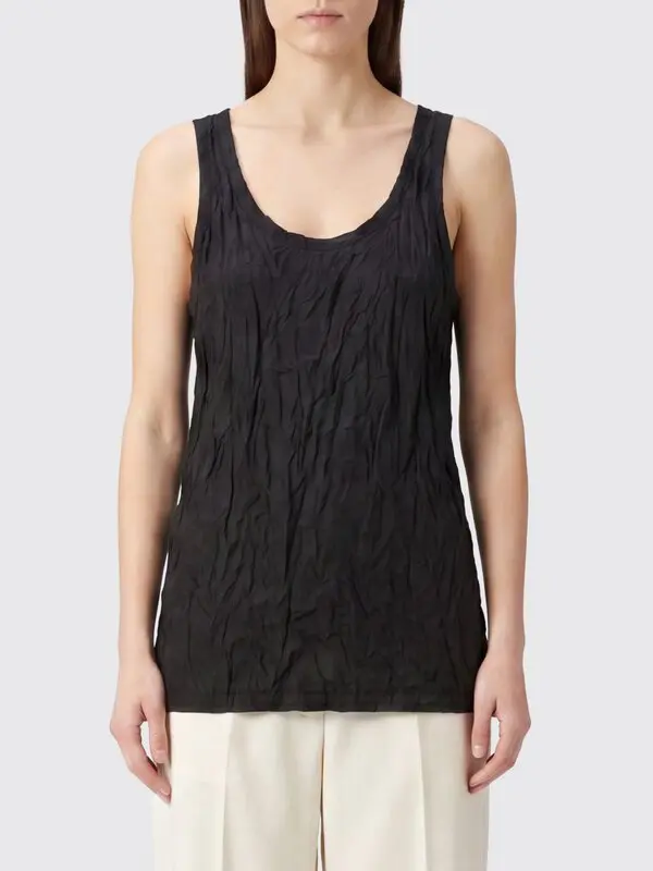 TOTEME Off-the-shoulder Crinkled Cotton-blend Top