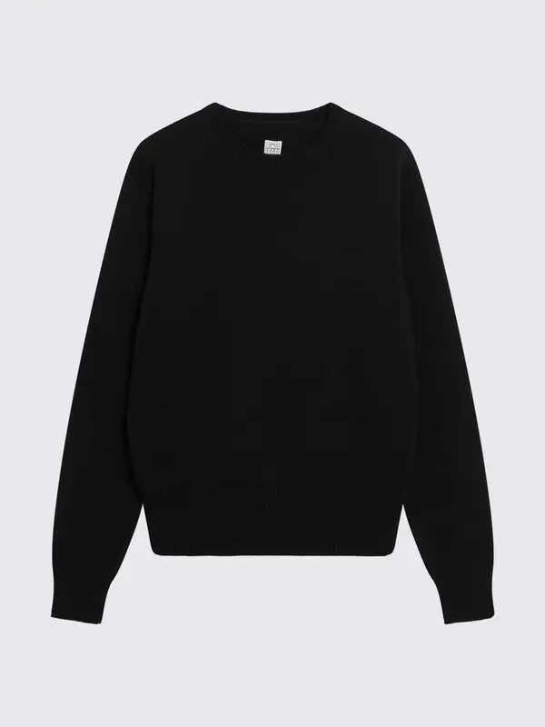 TOTEME Dropped Shoulder Cotton Crewneck Jumper