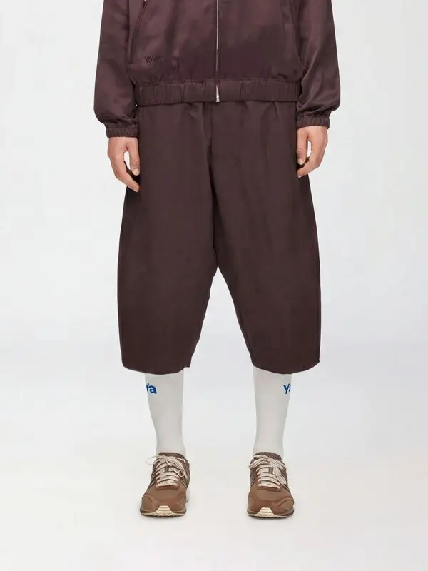 WALES BONNER X Adidas Originals Nylon Drawstring Shorts - Coffee