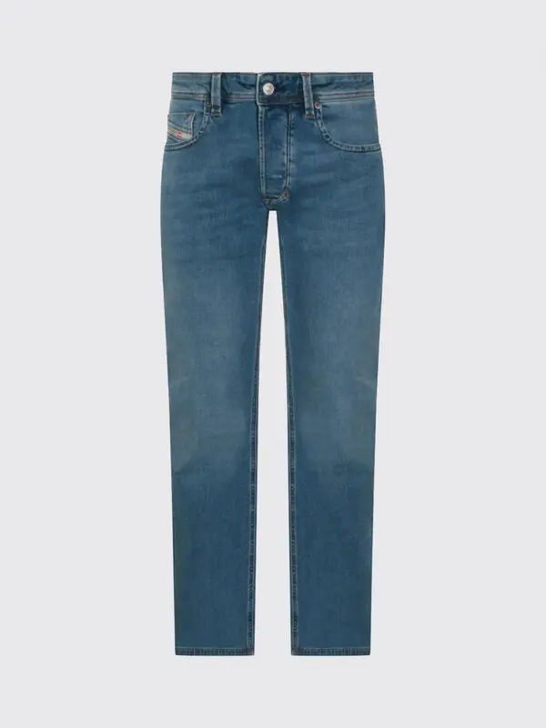 DIESEL® 1985 Larkee Straight Jeans In Mid-rise Stretch Denim With Five Pockets