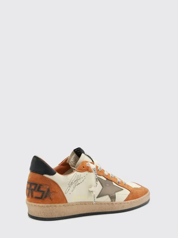 GOLDEN GOOSE Ball Star Two-tone Nappa And Suede Sneakers