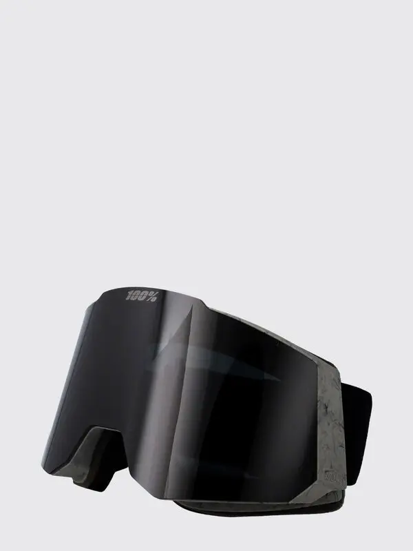 100% Snowcraft Goggle Ski Mask With Polycarbonate Lenses - Black