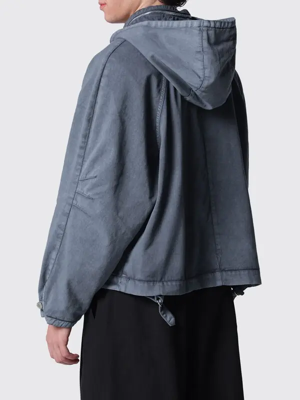 NAMACHEKO Relaxed Fit Hooded Cotton Windbreaker