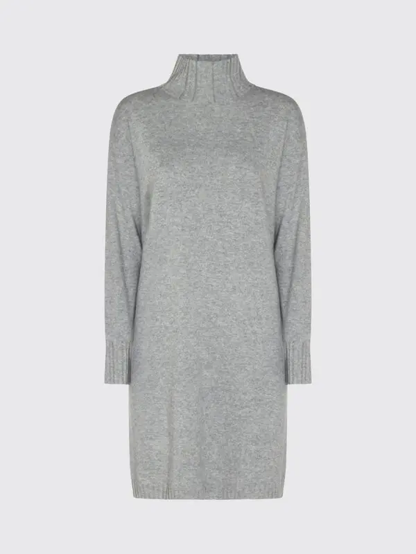 Fabiana Filippi Wool, Silk And Cashmere Knit Turtleneck Mini Dress