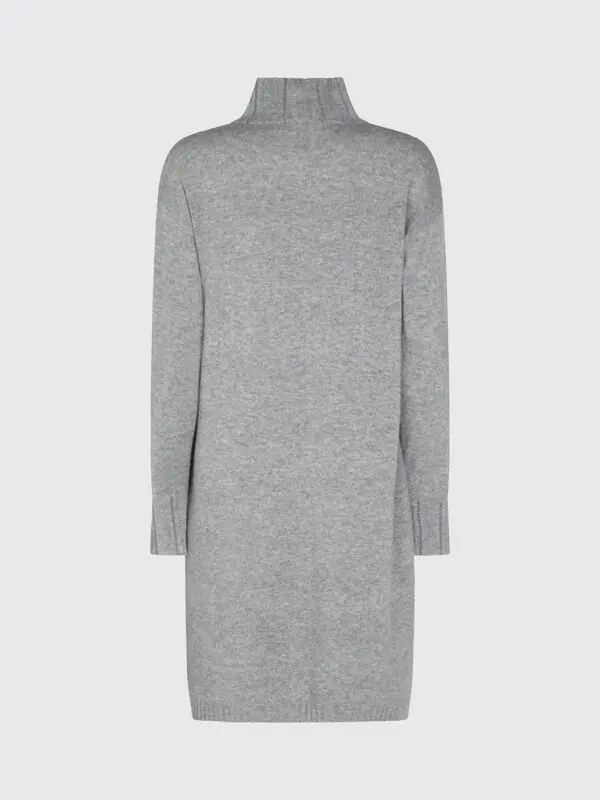 Fabiana Filippi Wool, Silk And Cashmere Knit Turtleneck Mini Dress