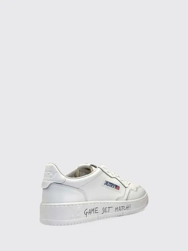 AUTRY Medalist Low Leather And Suede Sneakers - White