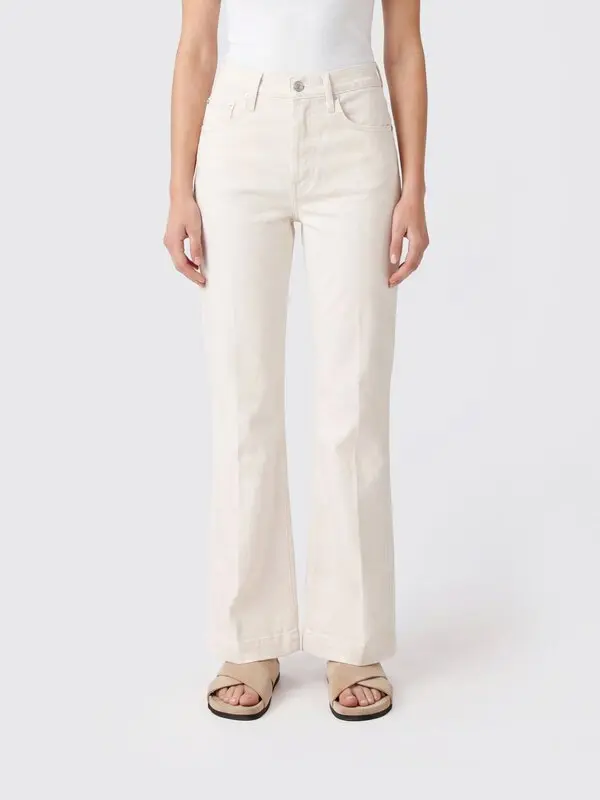 CYCLE Mid-rise Flared Jeans In Stretch Denim