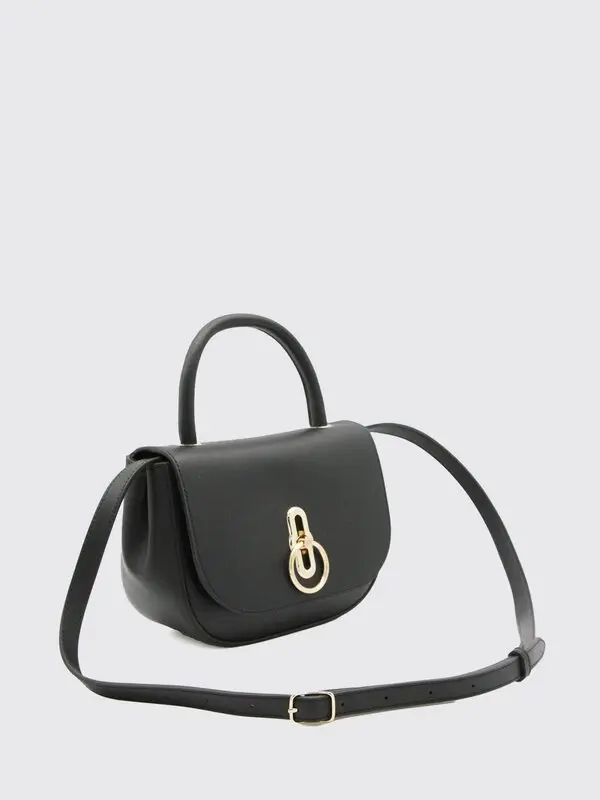 Mulberry Small Leather Handbag With Removable Strap And Top Handle