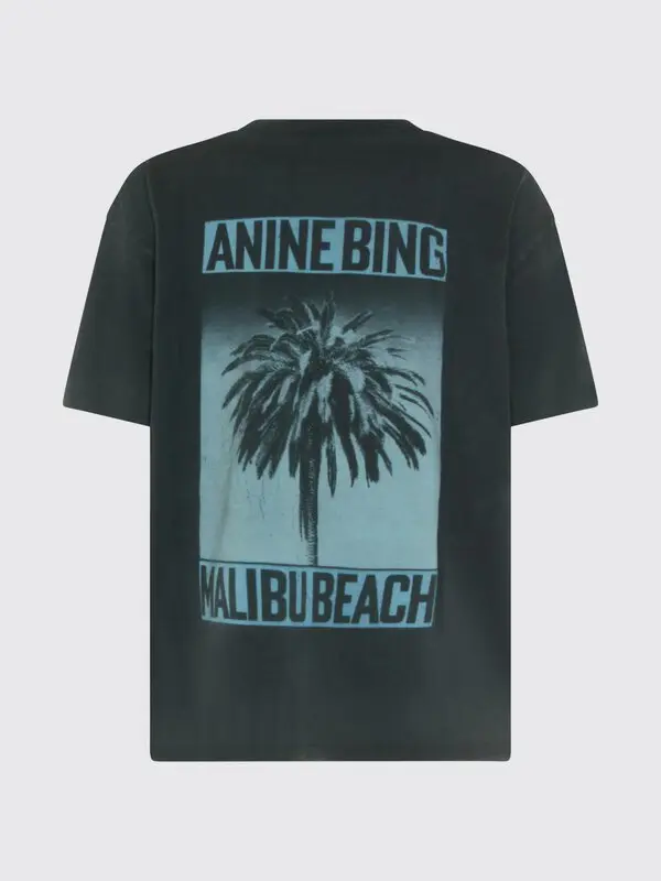 ANINE BING Graphic Print Cotton T-shirt
