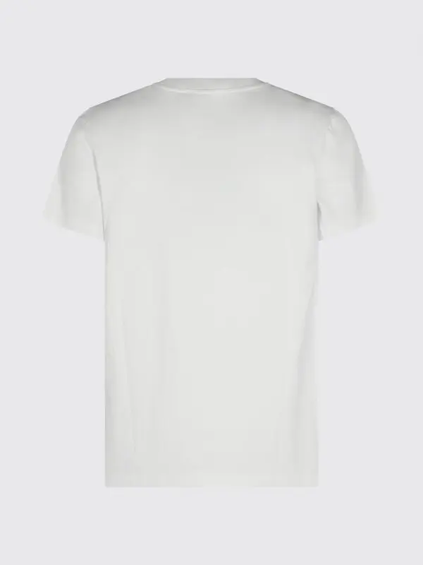 A.p.c. Cotton T-shirt With Contrast Logo - White 1