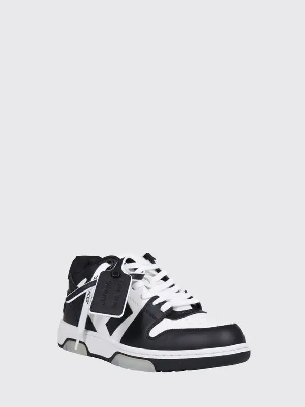 Off-White Out Of Office Leather And Recycled Polyester Sneakers - White