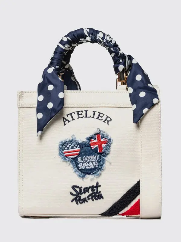 SECRET PON-PON Atelier Satchel - Ecru
