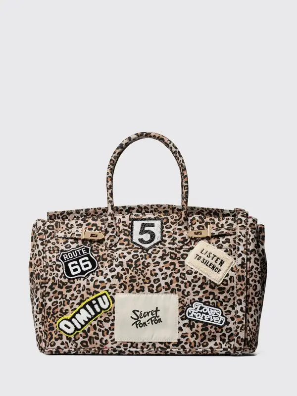 SECRET PON-PON Embellished Handbag