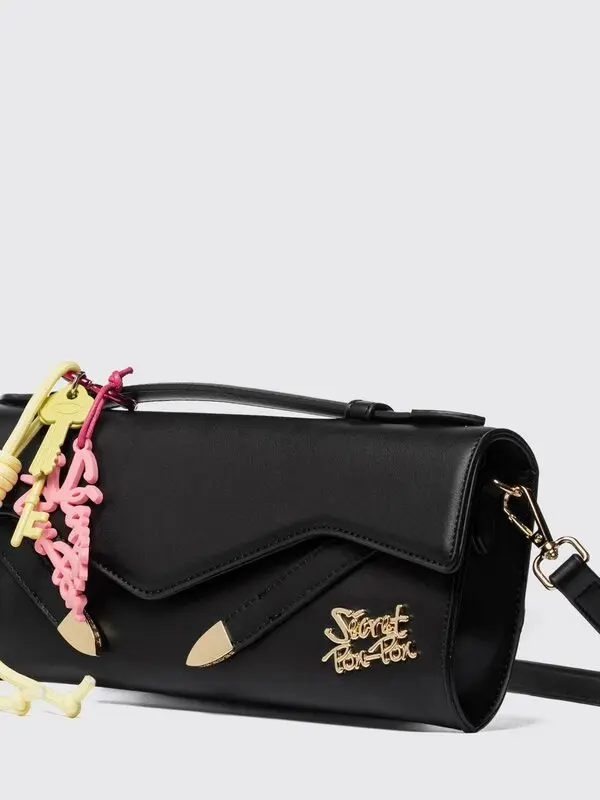 SECRET PON-PON Clutch - Black