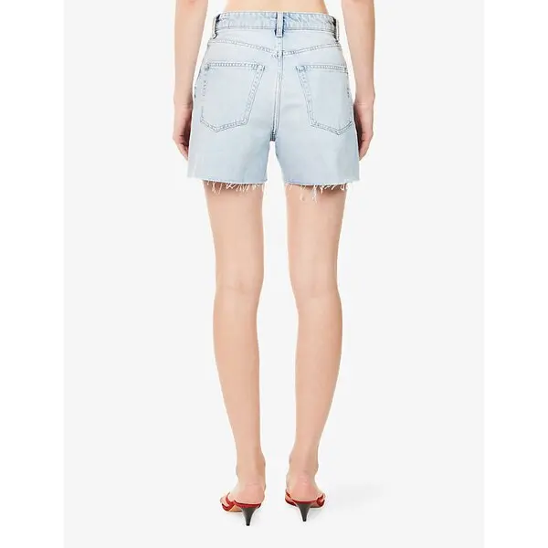 REFORMATION Saige High-rise Denim Shorts