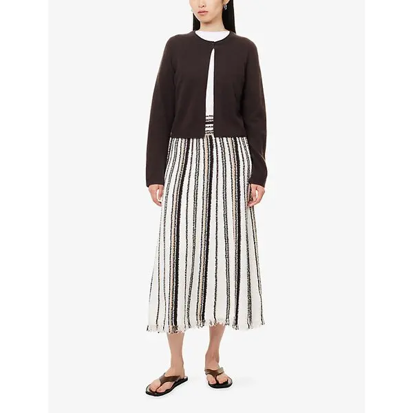 ME+EM Slim-fit Knitted Cashmere Cardigan