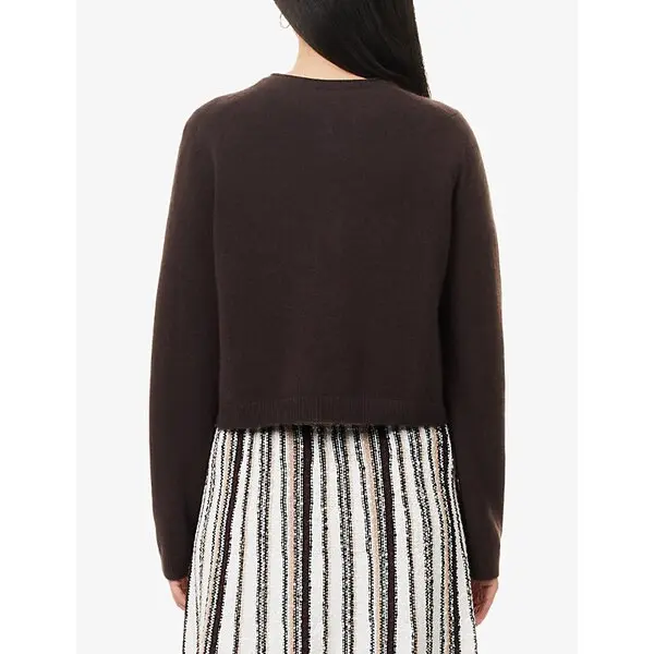ME+EM Slim-fit Knitted Cashmere Cardigan