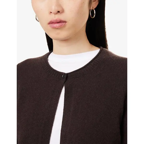 ME+EM Slim-fit Knitted Cashmere Cardigan