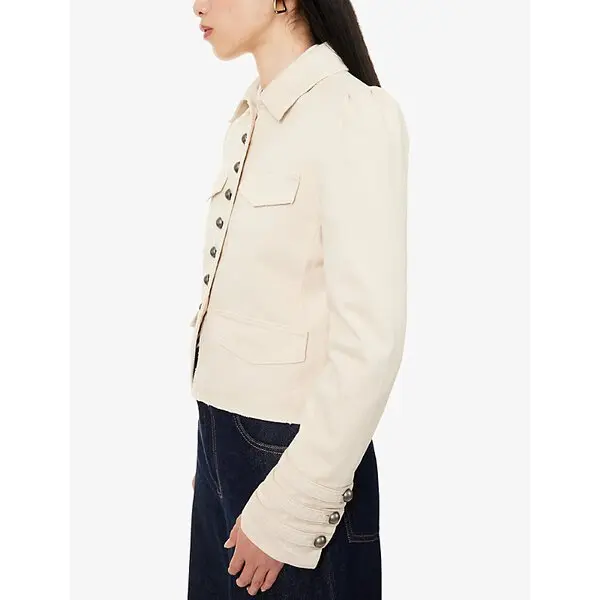 ME+EM Short Military Cotton Jacket