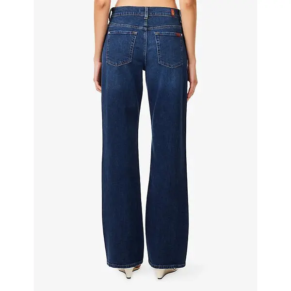 7 For All Mankind Tess Wide-leg Denim Jeans