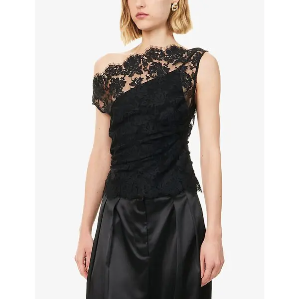 REFORMATION Oriana Off-shoulder Woven Top