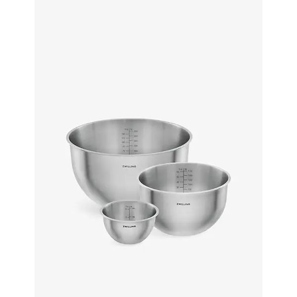 ZWILLING Stainless-steel Vacuum Bowl Set Of Six - Stainless Steel