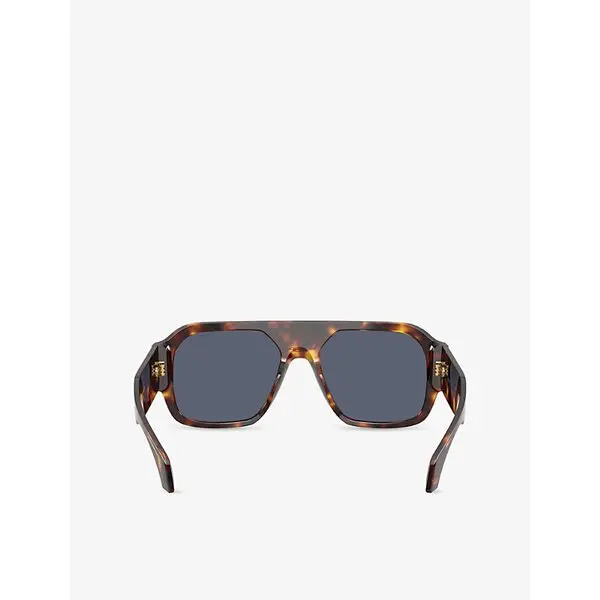Versace Ve4508u Square-frame Tortoiseshell Acetate Sunglasses