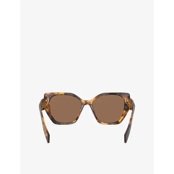 Prada Pr 19zs Pillow Frame Acetate Sunglasses