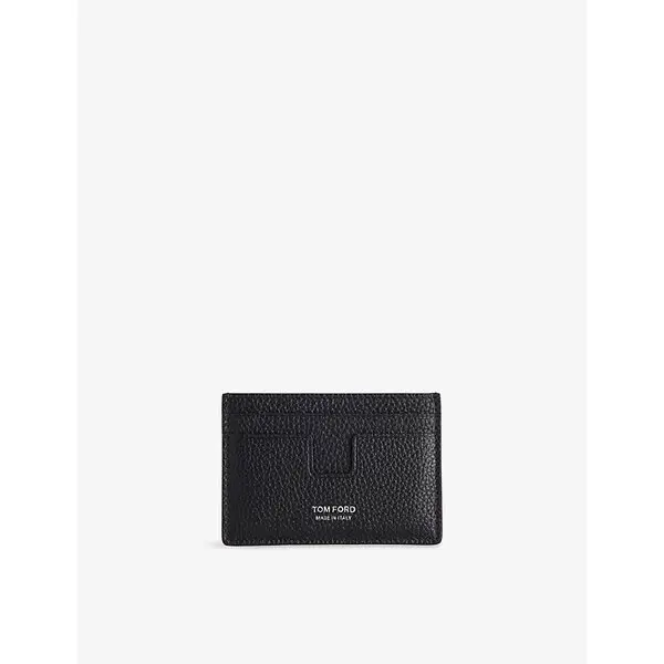 TOM FORD T-line Classic Leather Card Holder