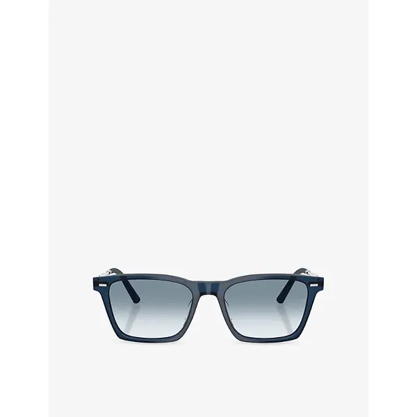 Oliver Spencer Square-frame Acetate Sunglasses