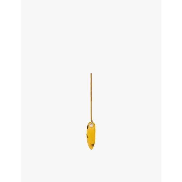CHRISTIAN LOUBOUTIN Fruit Banana Leather Bag Charm