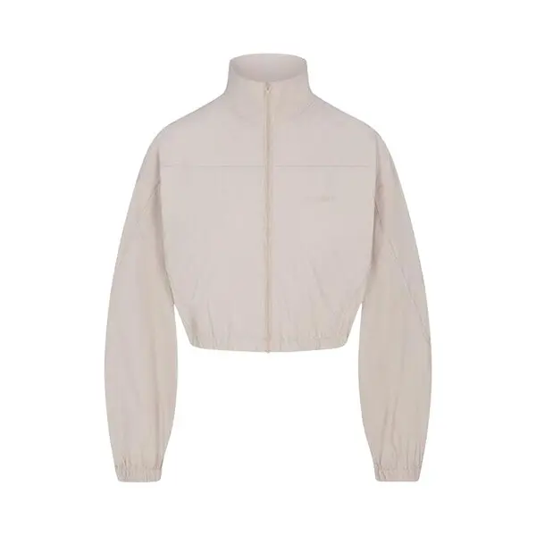 NIKESKIMS Woven Nylon Crop Jacket 'stone