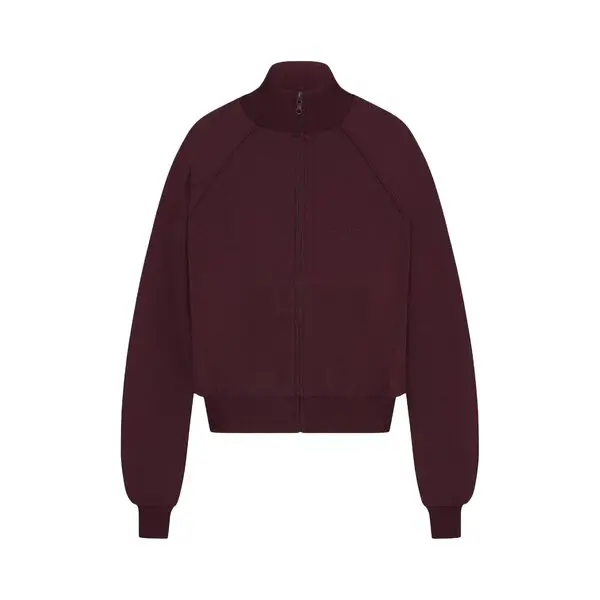 NIKESKIMS Matte Tricot Track Jacket 'currant