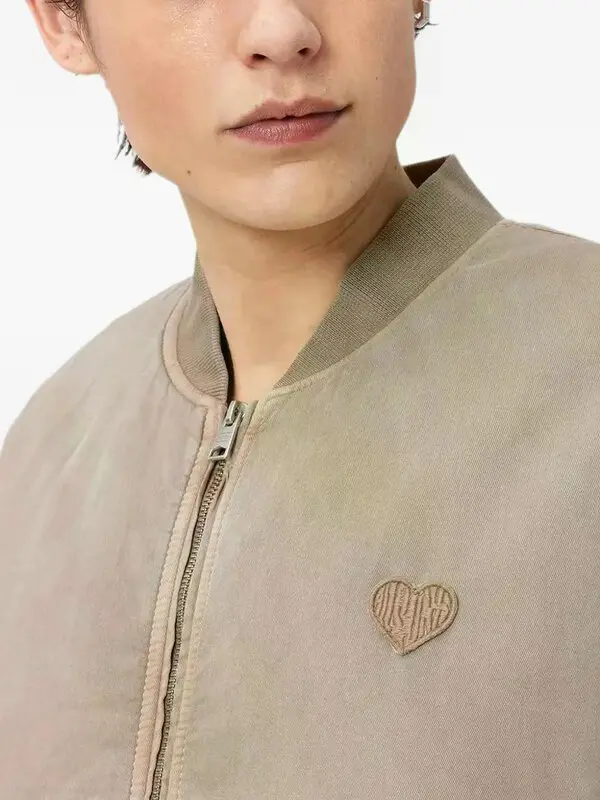 ALLSAINTS Forres Heart-patch Bomber Jacket