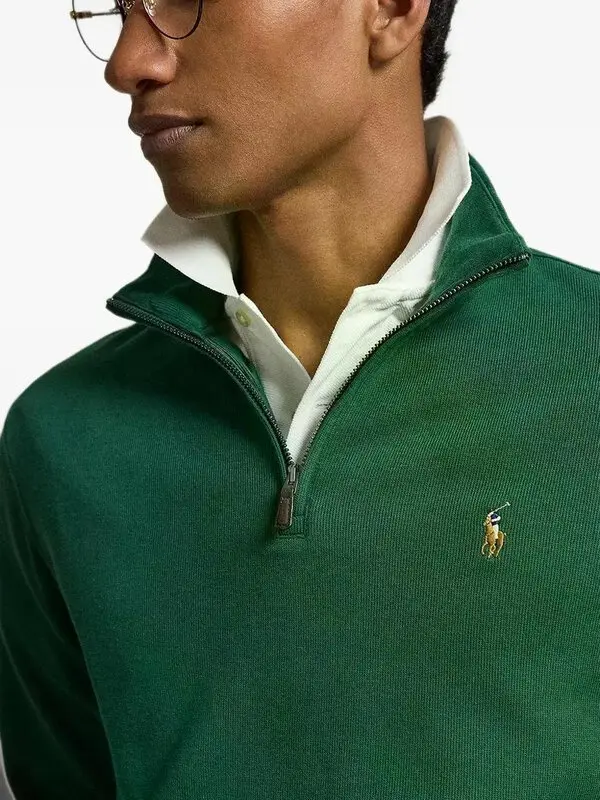 Polo Ralph Lauren Quarter-zip Embroidered Sweater